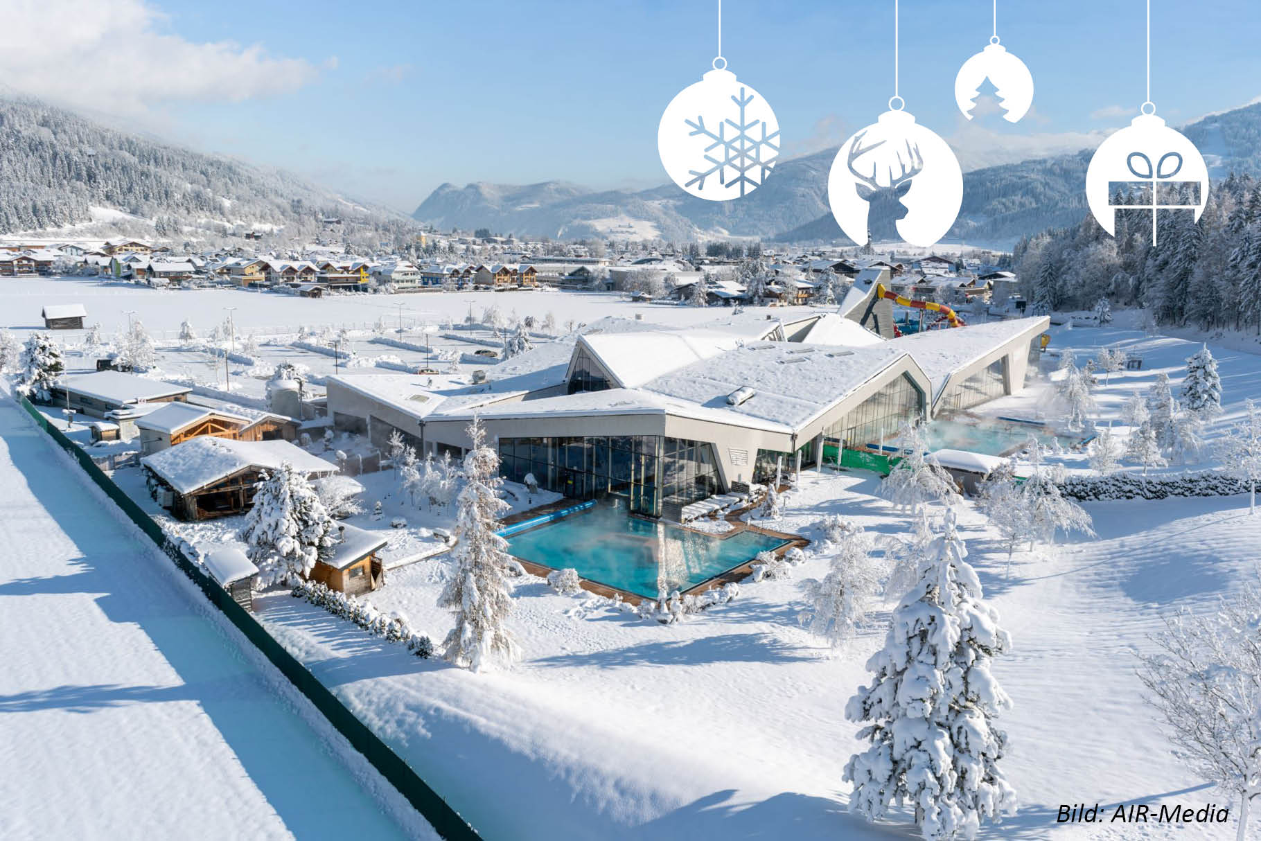 Vielfältige Bade- & Saunalandschaft in der Erlebnis-Therme Amadé ...
